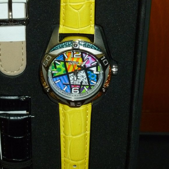 Britto/Invicta | Accessories | Brittoinvicta Limited Edition Watch Nib ...